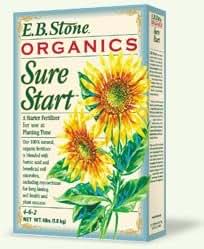 Amazon.com : EB Stone Organic Sure Start Fertilizer 4 lbs. : E B Stone ...