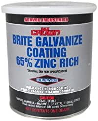 Amazon.com: Quart Brite Galvanize Coating 65% Zinc Rich: Home Improvement