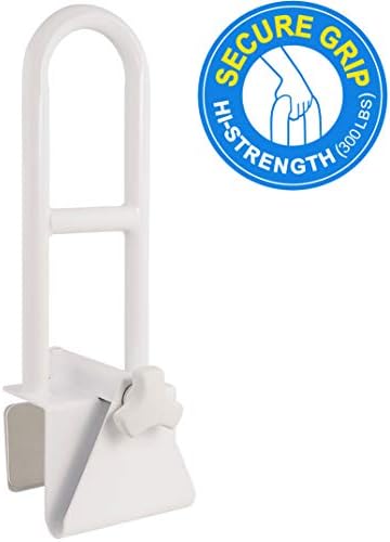 Vaunn Adjustable Bathtub Safety Rail Shower Grab Bar Handle | Pricepulse