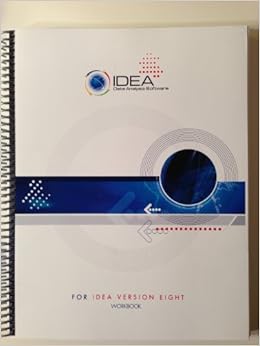 IDEA Data Analysis Software for Idea Version Seven (Workbook): CareWare ...