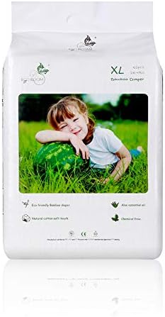 ECO BOOM Baby Bamboo Biodegradable Disposable Diapers Infant Eco ...