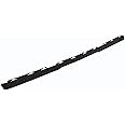 Amazon.com: Partzer Front Bumper Air Deflector Lower Valance Black ...