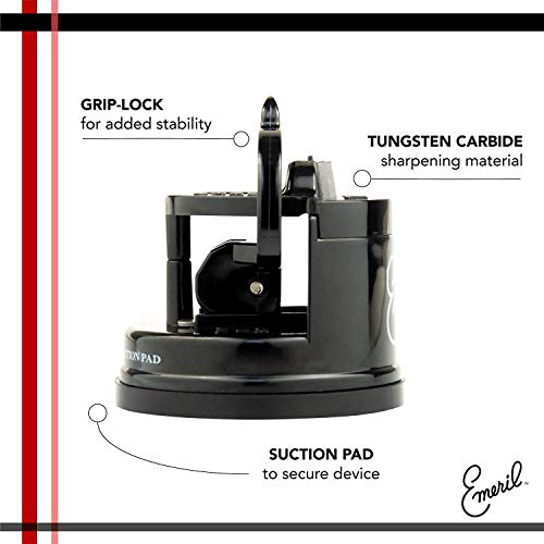 Emeril Lagasse 9-Piece Forged Cutlery Knife Block Set + Tungsten ...