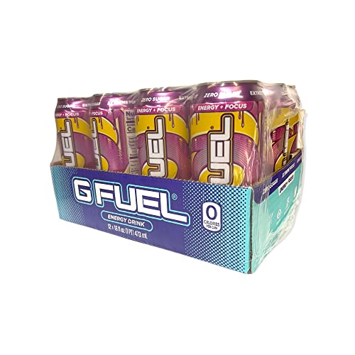 G Fuel, Sugar Free Energy Drink, Hype Sauce,16 fl oz (12 cans) in Dubai ...