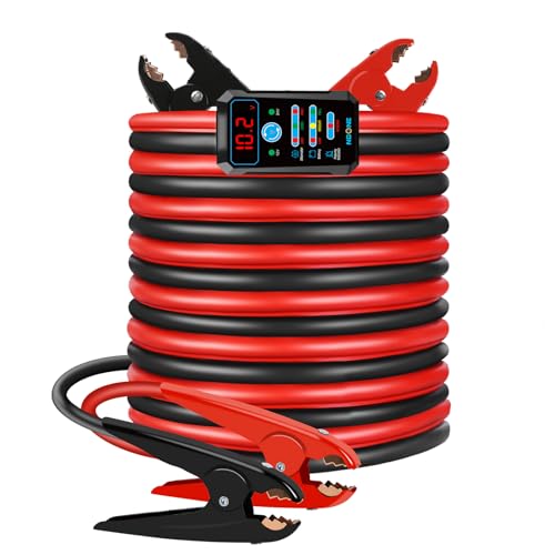 NOONE Heavy Duty Jumper Cables for Car Battery, Heavy Duty Automotive ...