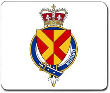 Amazon.com : Driver England Family Crest Coat of Arms Mouse Pad ...