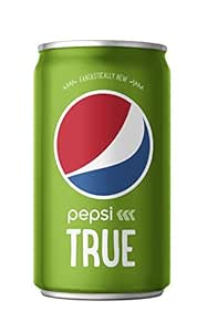 Amazon.com : Pepsi True, 7.5 Fluid Ounce Mini Cans, 24 Count : Grocery ...