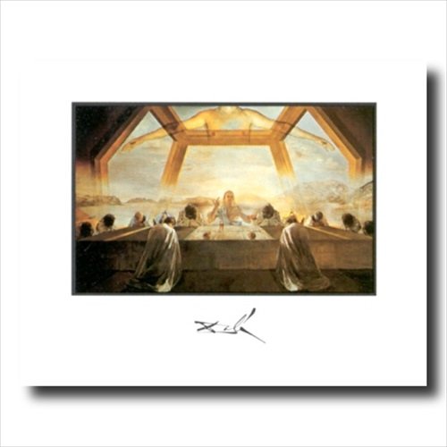 Buy Salvador Dali The Sacrament of The Last Supper Surrealism 16x20 Art ...