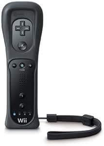 Wii Remote and Wii MotionPlus Bundle - Black - Bundle Edition: Wii ...