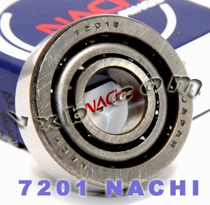 7201 Nachi Angular Contact Bearing 12x32x10 Steel Cage C3 Japan Ball ...