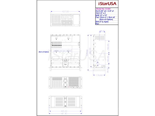 iStar D Storm D-400 4U Rackmount Server Chassis - Best Tech Deal & Gift Ideas