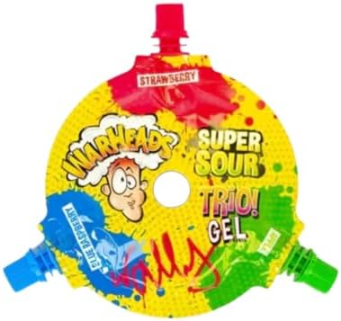 WarHeads Super Sour Trio Gel Candy 51 g, Multicolor price in Saudi ...