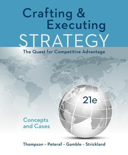 Amazon.com: Crafting & Executing Strategy: The Quest for Competitive ...