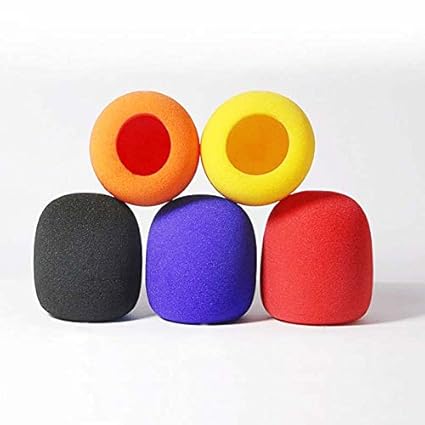Studio Microphone Foam Mic Shield Cover Mic Foam Foam Mic Shield Cover ...