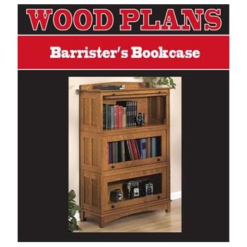 Woodworking Project Paper Plan to Build Barrister Bookcase - Glass ...