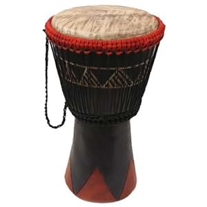 Amazon.com: African Djembe Drum 20"H X 10"Face Big Sound: Musical ...