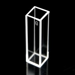 Set Of 2 Optical Glass Fluorescence Cuvettes, 1cm 10mm, Fluorometer ...