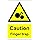 Caution Finger Trap sign - 1.2mm Rigid plastic 300mm x 200mm: Amazon.co ...
