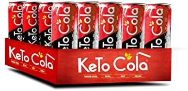 Laperva Keto Cola - Zero Calorie, MCT-Infused, BCAA & Glutamine ...