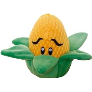 Amazon.com: Rising Toys PVZ Kernel-pult Corn Plant Cute Soft Plush Toy ...