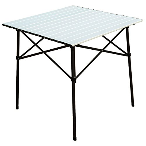 Timber Ridge Portable Roll-Up Aluminum Camping Folding Table | Camping ...