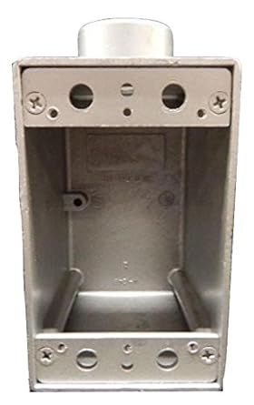 Red Dot ADFS-2 1 Gang Deep FS Box with 3/4" Hub Aluminum: Amazon.com ...