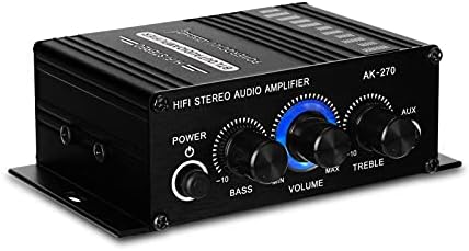 lifcasual Sound Machine AK270 Mini o 2-Channel Stereo Power Amplifier ...