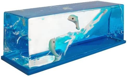 Amazon.com: TOYSnPLAY Liquid Wave Paperweight Dolphins: Toys & Games