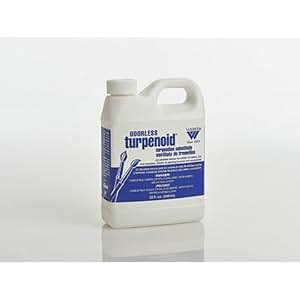 Amazon.com: Turpenoid Odorless Turpentine Substitute - 64oz Bottle