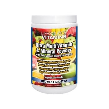 Amazon.com: LifeSource Vitamins Ultra Multi Vitamin & Mineral Powder ...