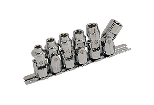 Buy Trident T122300 Universal Joint E-Socket Set - 6pc 3/8Dr by Trident ...