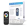 GIDEALED 2.4G Wireless 5 Channel RGBCCT LED Controller with RF Remote ...