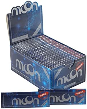 سعر Moon Cigarette Rolling Paper 1 1/4 Dark Blue | Medium Navy Moon ...