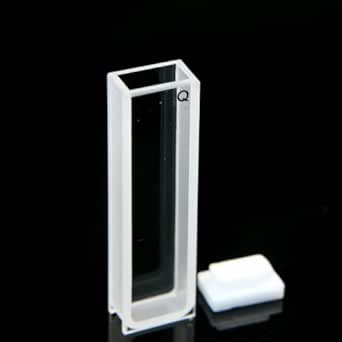Quartz Cuvette 5mm Lightpath Cuvettes Cell Spectrometer: Science Lab ...