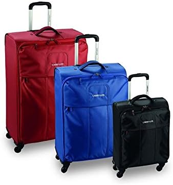 Skyflite Carry:Lite Galaxy 55cm Cabin Trolley Case Red: Amazon.co.uk ...