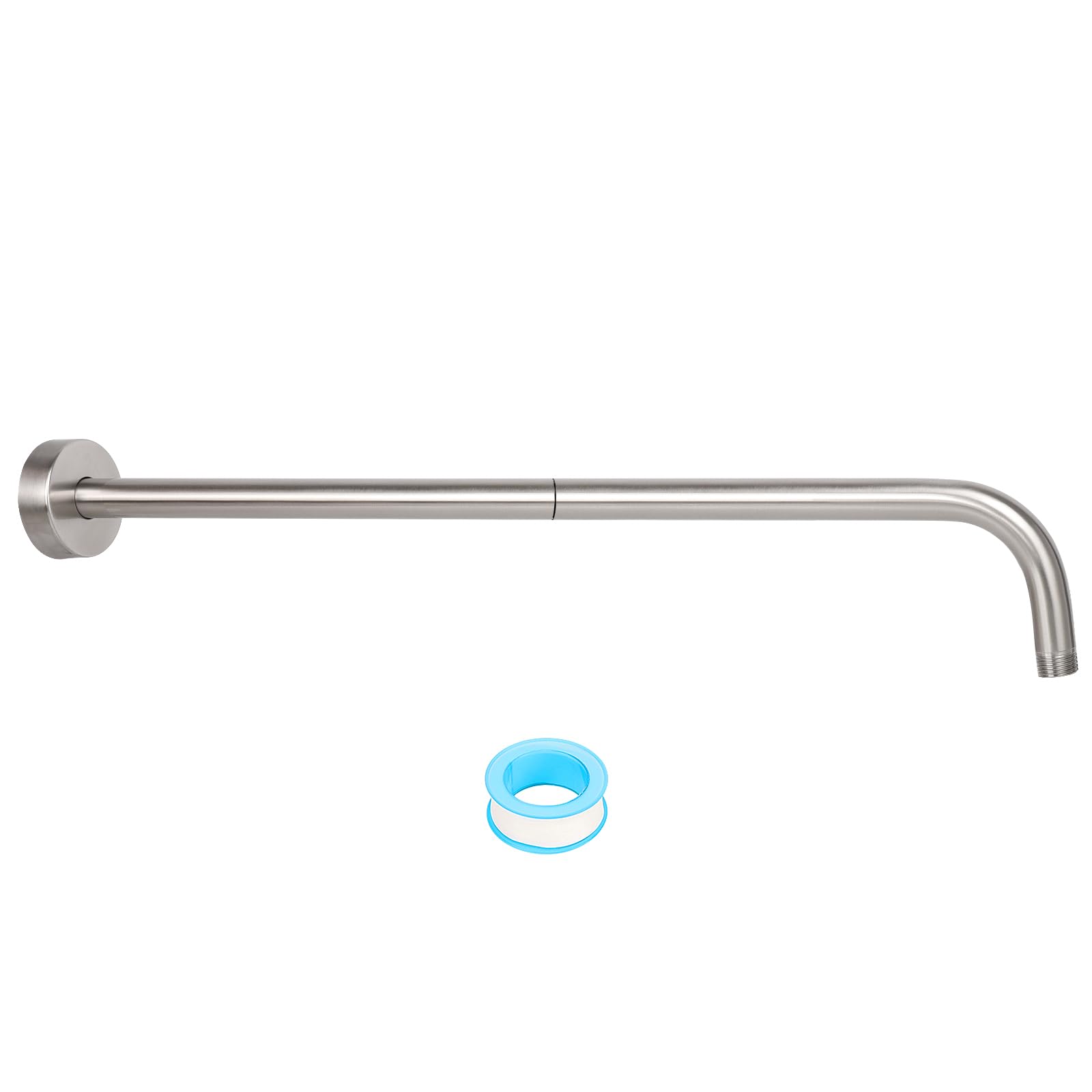 NearMoon Shower Arm, Extra Extension Arm with Flange, Stainless Steel ...