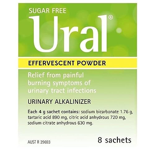 Ural Effervescent Powder for Relief of Painful Burning Symptoms of ...