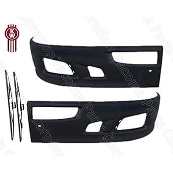 Amazon.com: QSC Truck Parts Chrome Bumper Extension Corner Left & Right ...