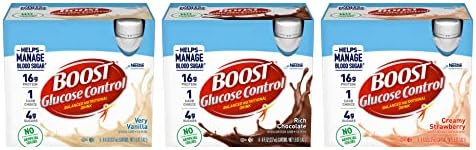 BOOST Glucose Control Balanced Nutritional Drink Variety Pack, 1 Pack ...