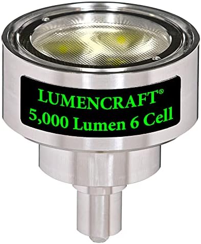 Lumencraft LED Conversion Kit for Maglite Flashlight - 5000 Lumen for 6 ...
