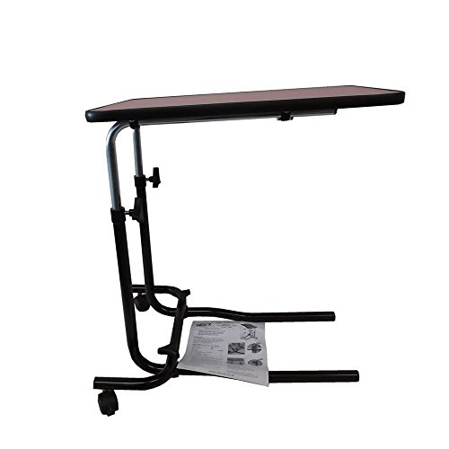 NRS Healthcare M01278 Overbed and Chair Table - Divan Style, Tilting ...