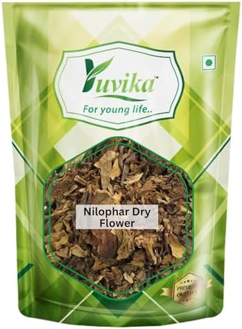 YUVIKA Nilophar Dry Flower - Neelophar - Nilofer - Nymphaea Alba (400 ...