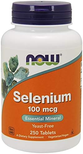 Now Foods Selenium, 100mcg Tablets, 250-Count – BigaMart