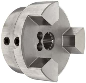 Lovejoy 37936 Size L225 Jaw Coupling Hub, Cast Iron, Inch, 15T Spline ...