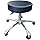 Amazon.com: 14" Round Seat Wide Base Drafting Stool Rolling Swivel ...
