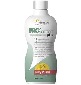 Amazon.com: Medtrition ProSource PLUS (Protein Supplement) - Berry ...