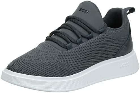 Boss Men's Bulton_Runn_Kn Sneaker, Dark Grey21, 10 UK price in Saudi ...