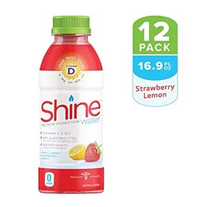 Amazon.com : Shine Water "The New Hydration" Vitamin D + Electrolyte ...