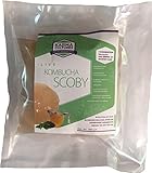 Brew Your Bucha Kombucha Tea SCOBY with starter fluid. SCOBY grown with ...