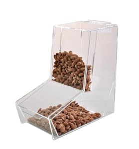 Amazon.com - Gravity Feed Bulk Dispenser with Display Front | Bulk Food ...
